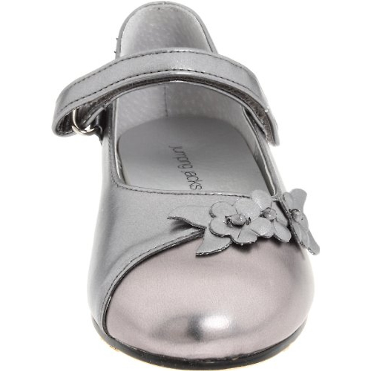 Jumping Jacks Amber Mary Jane (Toddler/Little Kid/Big Kid),Pewter,9 M US Toddler