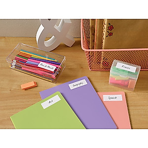 Avery 45160 Address Labels for Laser Printers, 1 x 2-5/8, White, 7500/Box