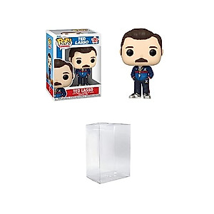 Funko Pop! TV: Ted Lasso - Ted Lasso Bundled with a Byron's Attic Protector