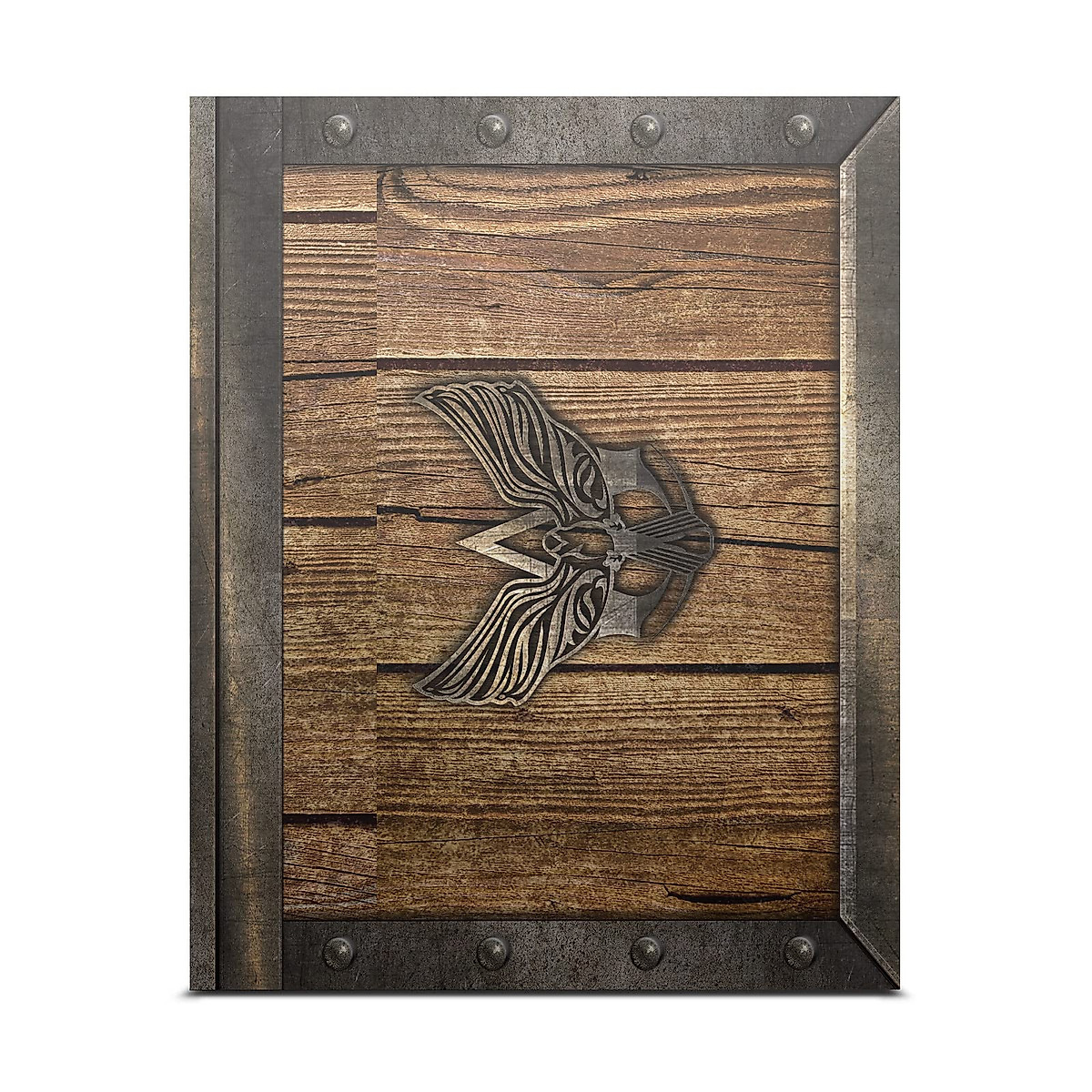 Head Case Designs Officially Licensed Assassin's Creed Wood And Metal Chest Black Flag Graphics Vinyl Sticker Gaming Skin Decal Cover Compatible With Xbox One X Console