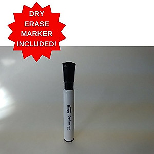 Blank US Map Laminated Dry Erase Poster, Reusable United States Map 24"x36"