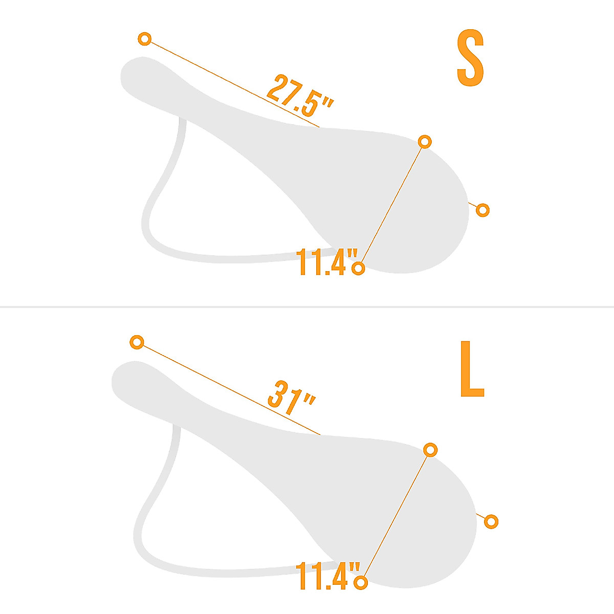 Silfrae Single Tennis Racket Cover Lightweight Padded Tennis Racquet Cover