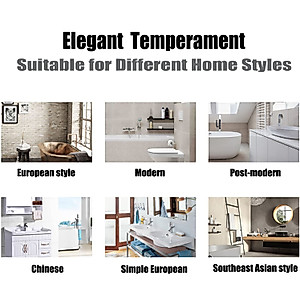 Yauende Wall Mounted Coat Rack, 5 Hanging Hooks Wall-Mounted for Entryway Kitchen Bathroom Storage Organizer Coat Rack for Hanging Coat, Towel, Bag, Robe, Hat