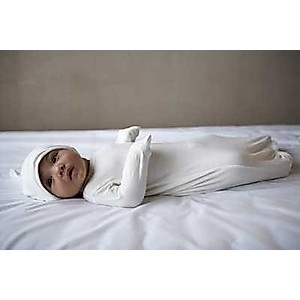 Kicky Pants Layette Gown, Bark, Newborn