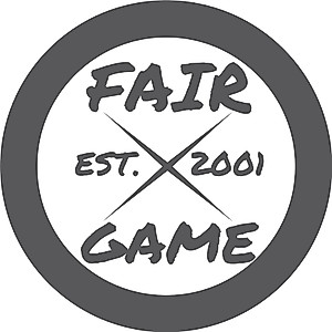 Fair Game Ford Trucks White Square Logo T-Shirt F&B Adult Unisex-Royal Blue-XL