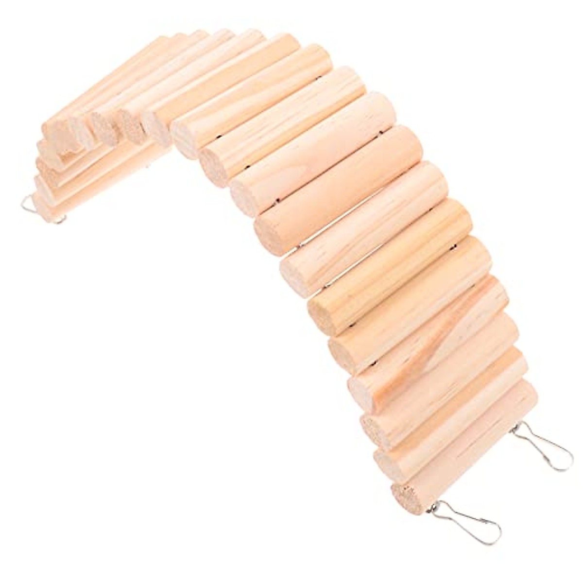 Balacoo 4pcs Hamster Log Ladder Pet Guinea Pig Toys Chew Toys Wooden Hamster Toy Ladder Toy Hamster Tunnel Chinchilla Toys Toys Wooden Toys Hamster Ladder Bridge Rabbit The