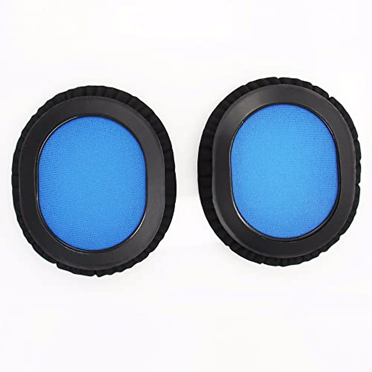 HD8 Earpads Replacement Velour Ear Pads Protein Flannel Cushion Cover Compatible with Sennheiser HD8 DJ HD 8 DJ HD6 Mix Headphones (Black)