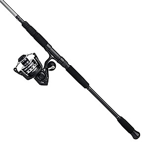 PENN Pursuit IV Spinning Reel and Fishing Rod Combo, Black/Silver, 4000 Reel Size - 7' - Medium - 2pc