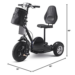 MotoTec Electric Trike 48v 1000w Lithium