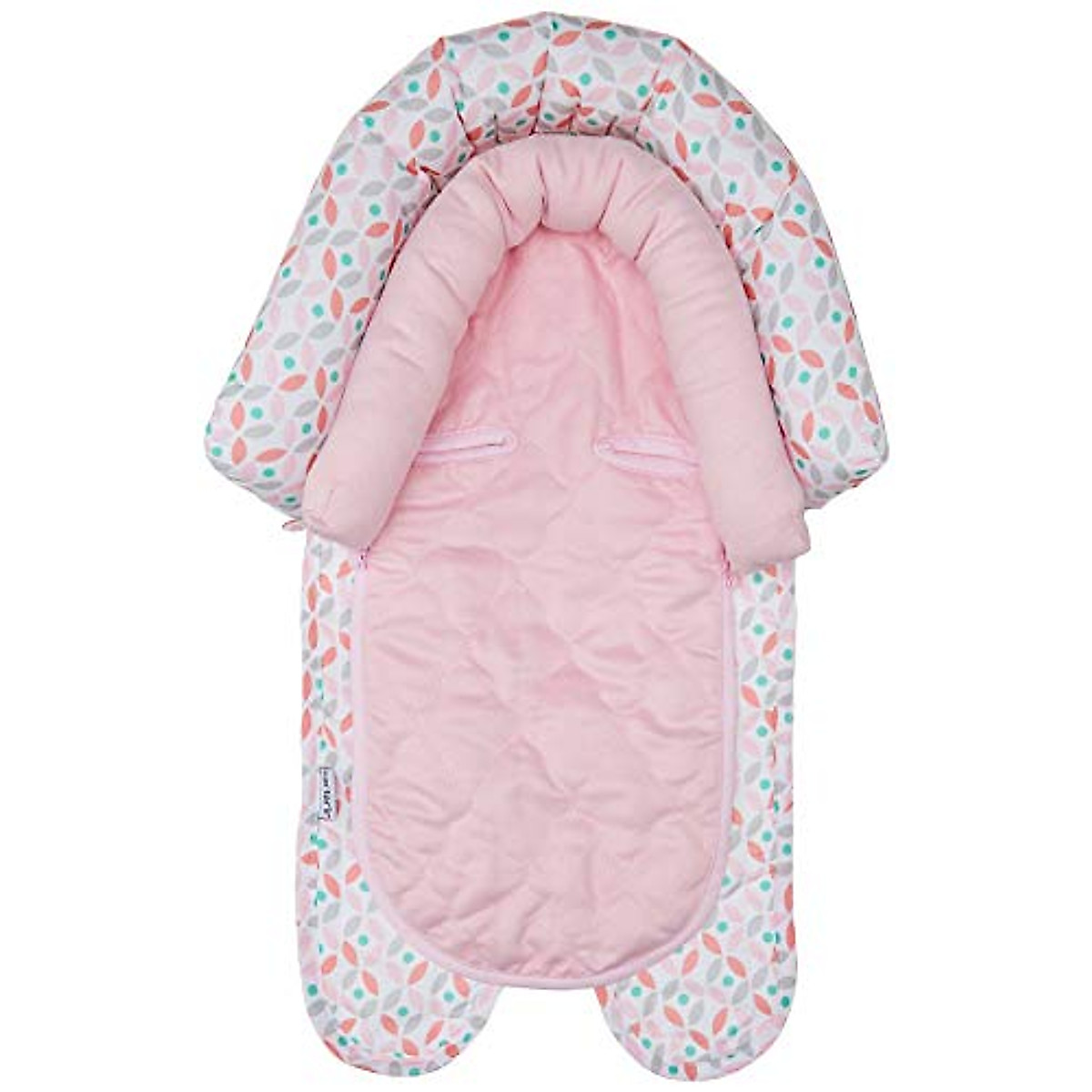 Carter's Infant 2-in-1 Head Support for Carseats and Strollers Flower/Pink