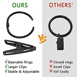 yeavs Hat Rack for Wall Baseball Cap Set of 2, Metal Hat Hanger with Hooks, Wall Mount Cowboy Hat Storage Display Sock Scarf Organizer for Door Closet Entryway Bedroom