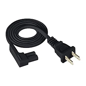 Vebner 3-Foot Power Cord Compatible with Sonos One, Sonos One SL, Sonos Play-1 Speakers - Power Plug Cable (Standard, Black)