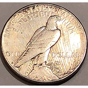 1923 P Peace Silver Dollar Seller Mint State