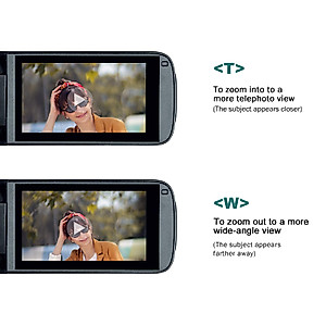 AODELAN Lanc Camcorder Zoom Controller - Video Camera Zoom and Video Recording Remote Control with 2.5mm Jack Cable for Sony 190P 150P 198P VX2000E Canon Panasonic Camera