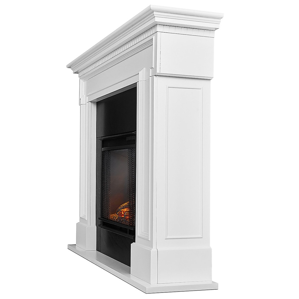 Real Flame White 5010E-W Thayer Electric Fireplace
