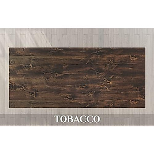 JAMES + JAMES Knotty Alder Round Top Heirloom Pedestal Table (Tobacco, 48" Round x 30" H)