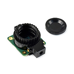 waveshare Accessory Compatible with Raspberry Pi HQ Camera 12.3MP IMX477 Sensor High Sensitivity Supports C- and CS-Mount Lenses Comes with a RPi Zero V1.3 Camera Cable 15cm