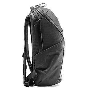 Peak Design Everyday Backpack Zip 20L Black, Carry-on Backpack with Laptop Sleeve (BEDBZ-20-BK-2)