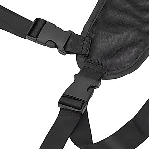 Honio Oxygen Bag, Oxygen Bottle Bag Portable Black Waterproof for Underwater Activity (S408)