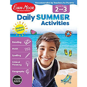 Evan-Moor Daily Summer Activities, Grade 2-3