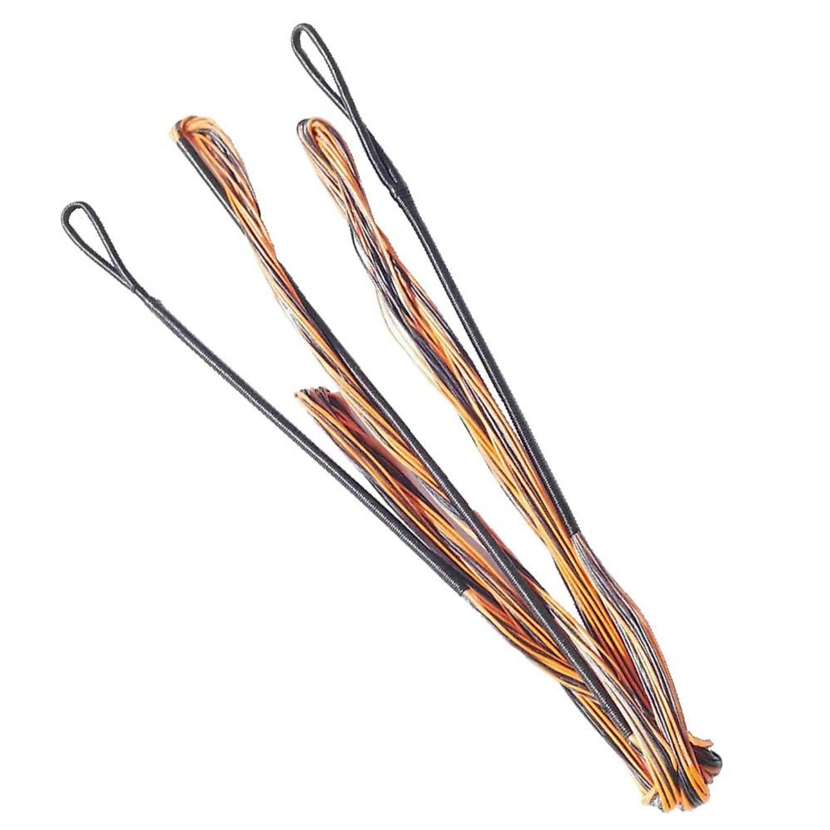 ZSHJGJR Archery 16 Strands Bowstring Replacement Fast Flight Bowstring Recurve Longbow String AMO Length 60”-70”(70"/168.9cm)