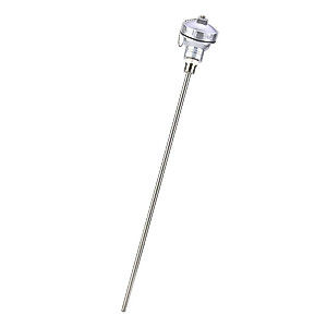 RTD Temperature Sensor, RTD PT100 Temperature Sensor Probe 1/2" NPT Thread Thermocouple Terminal Head,Simple and Easy to Install(400mm/15.7)