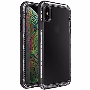 LifeProof Next Series Case for iPhone Xs MAX - Non-Retail Packaging - Black Crystal