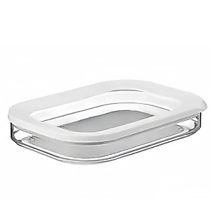 Deli Meat Cooler For Refrigerator Stackable Lunch Meat Plastic Organizer With Lid Food Refrigerator Storage Box Bacon And Cheese Organizer For Refrigerator (C)