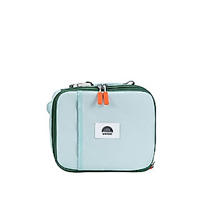 uninni Mint Insulated Lunch box for Kids - Age 3+ with Leak-Resistant Storage, Mesh Pocket, Removable Divider for Snacks, Sandwiches and Drinks, BPA-Free Food-Grade lunch bag kids, Girls and Boys
