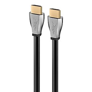 Rocketfish 4K UltraHD/HDR in-Wall Rated HDMI Cable - HDMI Cable Supports 4k Ultra HD & Dolby Atmos - Premium Cable for HDR & Quality Audio - Premium & Durable Black HDMI Cable - 1.5'