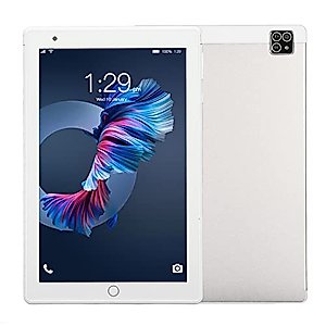 8 Inch 2.4G WiFi HD Tablet, 1920x1200 IPS Octa Core CPU PC Tablet for 10, Portable 4GB 64GB RAM Gaming Tablet Type C Charging for Adults Children