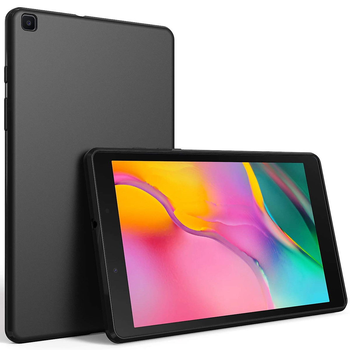 Case for Galaxy Tab A 8.0 Case 2019, Slim Design Matte TPU Rubber Soft Skin Silicone Protective Cover for Samsung Galaxy tab A 8.0 inch 2019 Tablet (SM-T290/t295/t297)