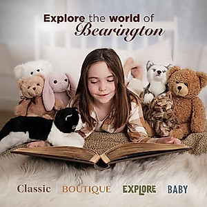 Bearington Collection Bella Plush Ballerina Teddy Bear Stuffed Animal, 6 Inch