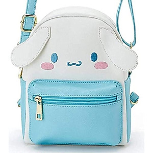 TUMPETY Anime Doll Cosplay Light Blue Bag Kawaii Mini Backpack Cute Cosplay Backpack Girl Doll Handbag (Blue)