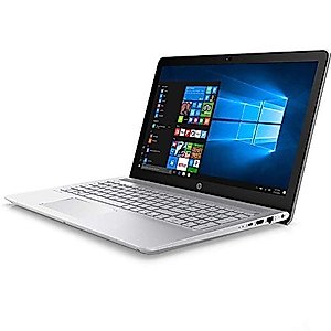 HP 15.6 inch HD Laptop, Intel Core i5-7200U Processor 2.5GHz, 12GB DDR4 RAM, 1TB HDD, HDMI, Bluetooth, SuperMulti DVD, WiFi, HD Webcam, Windows 10 -Turbo Silver