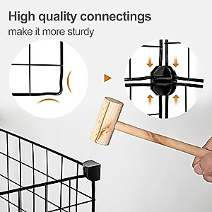 WOWLIVE Iron Wire Laundry Hamper with Lid, Foldable Laundry Basket with Wheels and Removable bags，Collapsible Dirty Clothes Hamper Organizer Dorm Room Storage for Bedroom, Bathroom (Black)