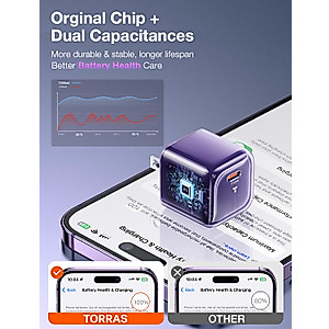 TORRAS Latest GaN 30W Fast Charger Block—Buy Together to Save