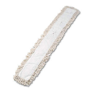 Boardwalk 1360 Industrial Dust Mop Head, Hygrade Cotton, 60w x 5d, White