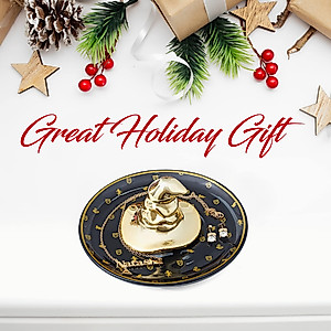 Harry Potter Sorting Hat Ceramic Trinket Tray - 3D Trinket Jewelry Holder, Bracelets Rings Earrings Storage Dish