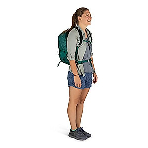Osprey Tempest 20 Women's Hiking Backpack, Jasper Green,Medium/Large & Hydraulics Backpack Water Reservoir