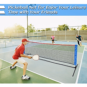 Volleyball Net with Poles 10FT Portable Volleyball Net Height Adjustable for Outdoor Backyard