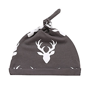 bakjuno Baby Boy Deer Theme Outfit Newborn Boy Oh Deer I'm Here Clothes Daddy' Little Man Shower Infant Hunting Romper Pants Set (0-3 Months, White03)