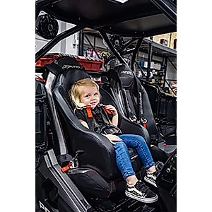 Mini Seat High Sides - Kids Seat for UTV Seats - Fits Polaris RZR, Can-Am X3 and Most Other Side by Side and After Market Seats (SEAT ONLY)