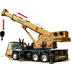 ZOTTEL Remote Control Engineering Vehicle Tower Crane RC Mobile Construction Crane Bulldozer Loader Gift Boy Toys Excavator Educational Toys
