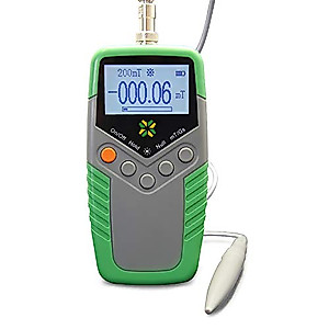 AMTAST TES11A Tesla Tester Digital Gauss Meter Surface Magnetic Field Meters Metal Probe Guassmeter with Ns Function