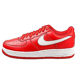 Nike Air Force 1 Low Retro QS University Red/White Mens Size 10.5