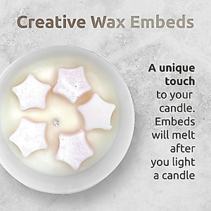 Highly Scented Candle Sweet Vanilla Scent | Clean Burn UP to 80 Hours Organic Soy Wax in Big White Glass Jar 10 oz | Hand-Poured in The USA | Gift for Women, Men