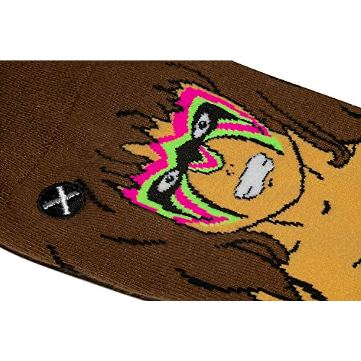 Odd Sox Men's Ultimate Warrior (360 Knit), Multi, Sock Size:10-13/Shoe Size: 6-12