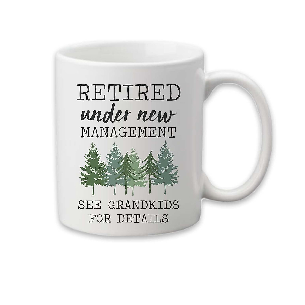 CANARY ROAD Retirement Mug | See Grandkids for Details Gift | Retirement Gift for Men | Retirement Party Decor | Coworker Retirement | Retiree Gift | Boss Retirement