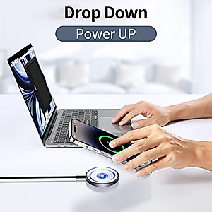 Mcdodo Magnetic Wireless Charger,Wireless Charging Pad 15W Fast iPhone Magsafe Charger Compatible with iPhone 14/14 Pro/14 Pro Max/13/12 Series